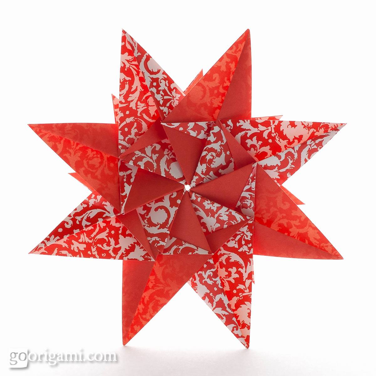 Origami Mandala Carla by Maria Sinayskaya — Diagram - Go Origami